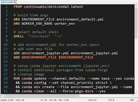 Notepad Syntax Highlighting For Dockerfiles Dark Version Github