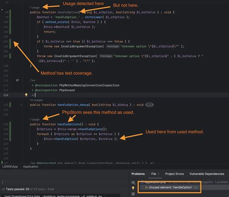 Incorrect Unused Element Warnings In Phpstorm Ides Support Intellij Platform Jetbrains