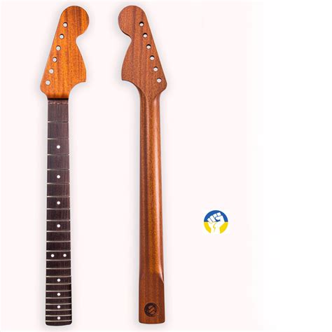 Conversion Cbs Guitar Neck Gibson Scale 24 75 Made With Sapeli Wood