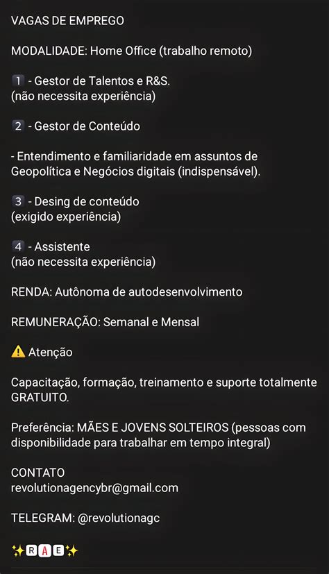 Vagas Homeoffice