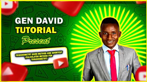 Trigonometry Hand Method And Shortcut Calculator Method For