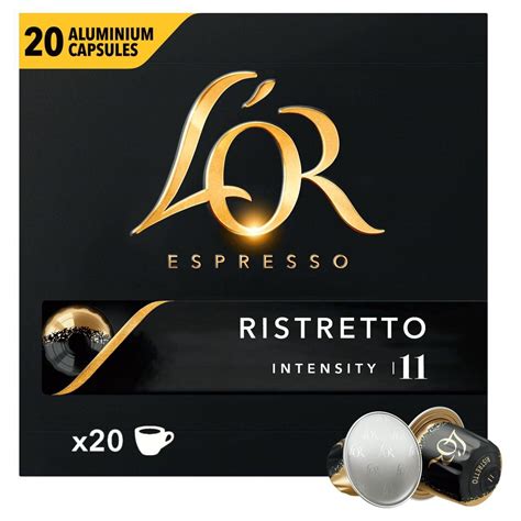 Café Espresso Ristretto 11 Lor 20 Cápsulas Emporio Varanda
