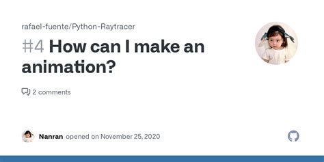 how can i make an animation · issue 4 · rafael fuente python