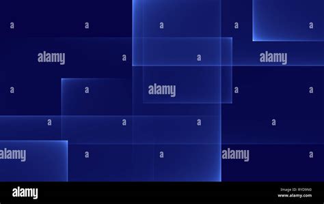 Abstract Square And Rectangle Shapes Illustration Background Blue Stock Photo Alamy