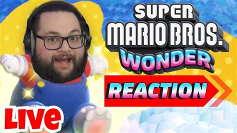Reacting To Super Mario Bros Wonder Direct From Yesterday Youtube