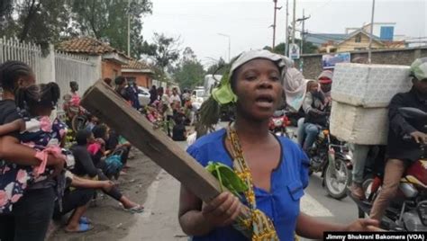 Abagore Babasirikari Ba Kongo Bakoze Imyigaragambyo Nyuma Yo