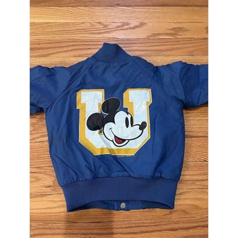 Vintage Chalk Line Mickey Mouse University Blue Bombe Gem