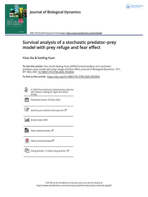 survival analysis of a stochastic predator prey model with prey refuge