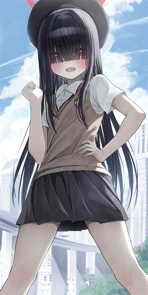 Justice Task Force Member Blue Archive And 1 More Drawn By Hidulume