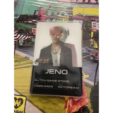 Nct Dream Glitch Mode Jeno Scratch Lenticular Pc Shopee Malaysia
