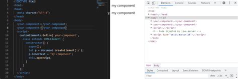 前端笔记：使用web Components进行原生组件化开发es6 String Html Csdn博客