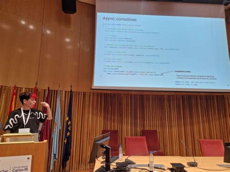 rubén pérez hidalgo presenting boost asio the universal async model at… using std cpp