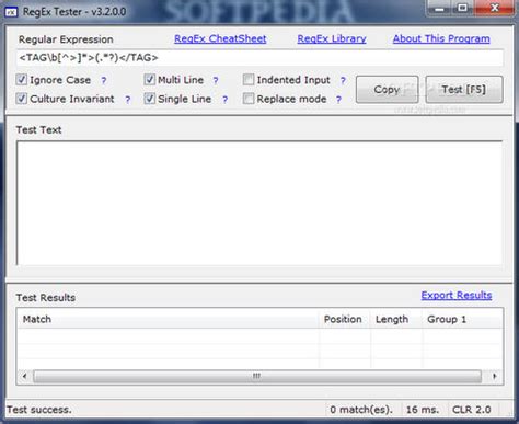 Regex Tester