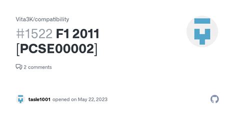 F1 2011 PCSE00002 Issue 1522 Vita3K Compatibility GitHub