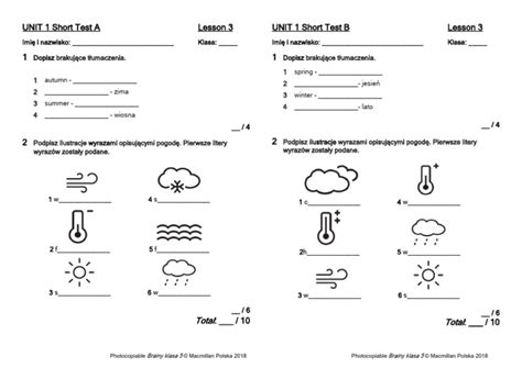 brainy kl5 short tests unit 1 lesson 3 pdf