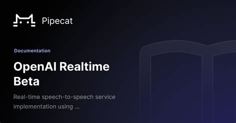 Openai Realtime Beta Pipecat