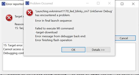 Imxrt 1176 Not Booting From Application Code Error Wire Ack Fault