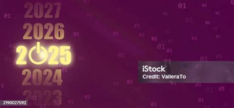 202420252026진한 분홍색보라색 그라디언트 디지털 배경에 숫자와 시작 버튼 공간을 복사합니다 휴일 2023년에 대한 스톡 벡터 아트 및 기타 이미지 Istock