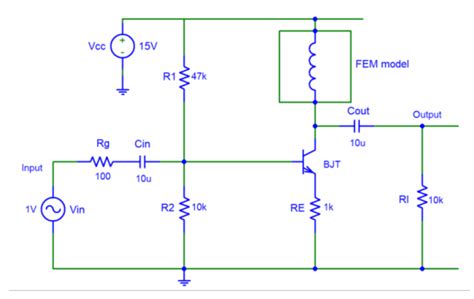 Inductor In An Amplifier Circuit