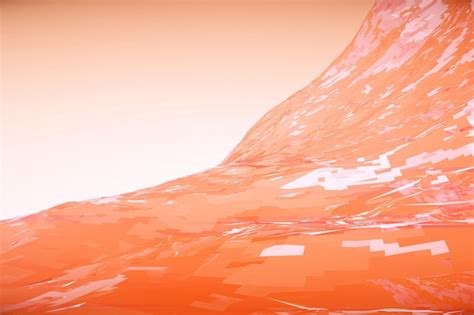 Premium Photo Orange Wave