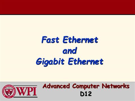 Ppt Fast Ethernet And Gigabit Ethernet Powerpoint Presentation Free Download Id 2392074