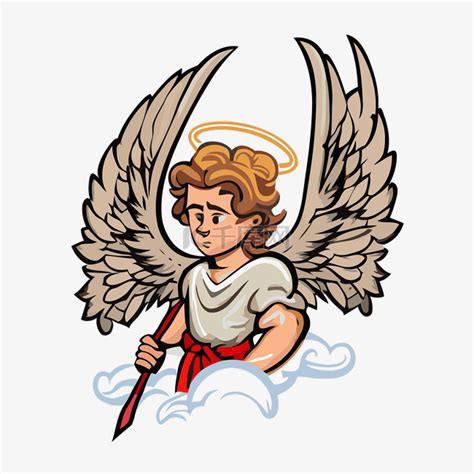天使加百列 向量素材图片免费下载 千库网