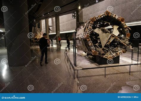 Memorial Museum Ground Zero Wtc Editorial Photo Image Of
