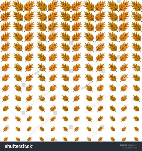 This Simple Leaf Pattern Stock Vector Royalty Free 2148526331
