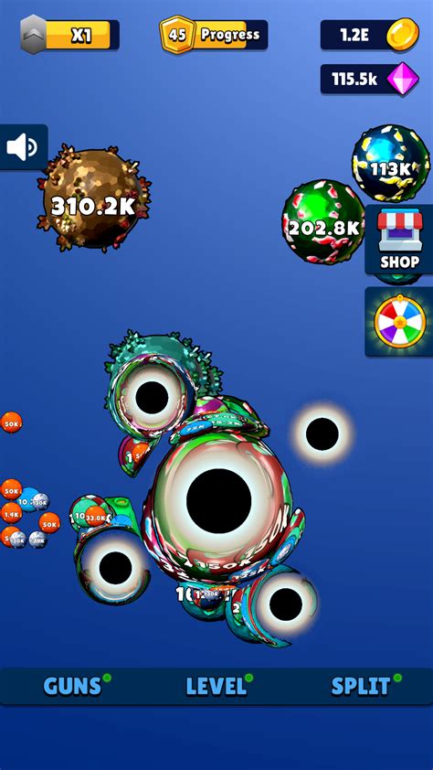 laser split ball blaster game для iphone — Скачать