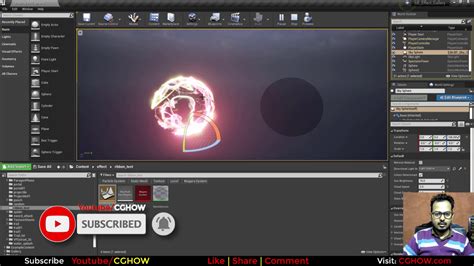 Distance Field Effect Unreal Engine Niagara Tutorials Ue4 Niagara Distance Field Cgow