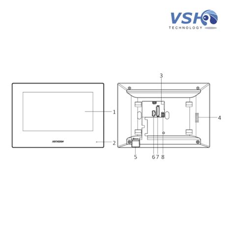 Hikvision DS KIS B Video Intercom Bundle