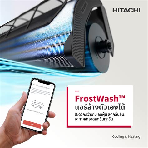 Hitachi Cooling And Heating Thailand สะดวกกว่าเดิม ลดฝุ่น ลดกลิ่นอับ ให้อากาศสะอาดสดชื่นทุกวัน