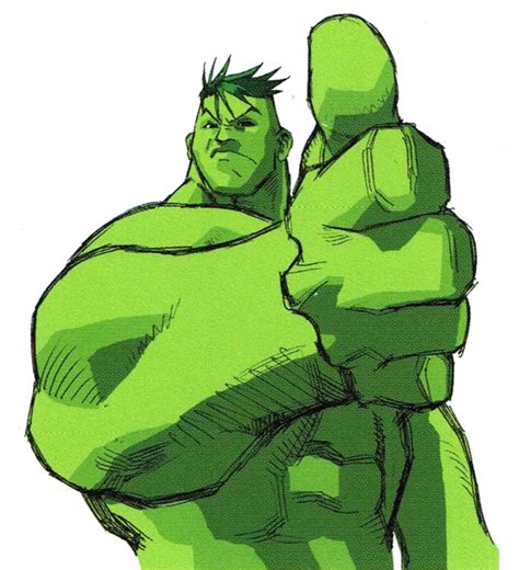 The Hulk Marvel Vs Capcom