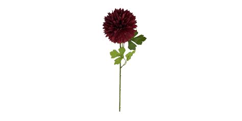 Flower Pompon Mum Red