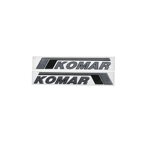 Naklejka Romet Komar Srebrna Komplet Lewa Prawa Cena Za Komplet