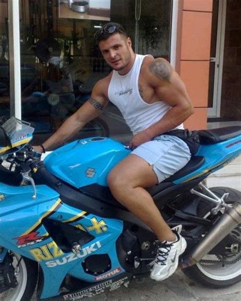 H Jride Hot Biker Men Biker Men Bike Rider