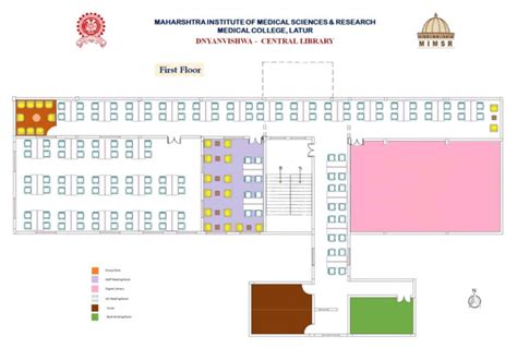Library Layout Maeer S Maharashtra Institute Of Medical Sciences