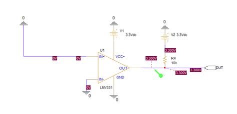 Analog Resistor Connected To Comparator Non Inverting Input Electrical Engineering Stack