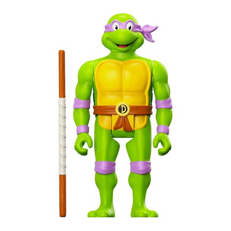 Teenage Mutant Ninja Turtles Reaction Wave 7 Donatello Toon Super7