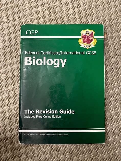 Edexcel Certificate Igcse Biology Revision Guide Hobbies And Toys Books