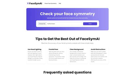 Analyze Your Facial Symmetry With Ai Face Symmetry Test Creati Ai