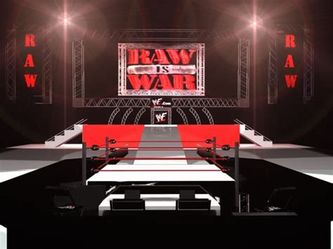 Arena Wwf Raw War 3d Model