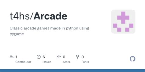 Github T Hs Arcade Classic Arcade Games Made In Python Using Pygame