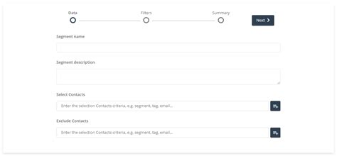 Customer Preference Center Creating A Segment Based On Customer