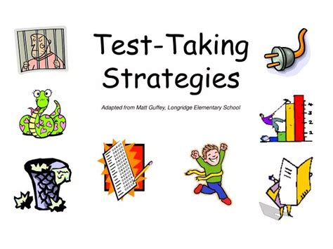Test Taking Strategies Pdf