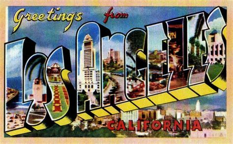 These California Postcards From The 1930s And 40s Made The Golden State