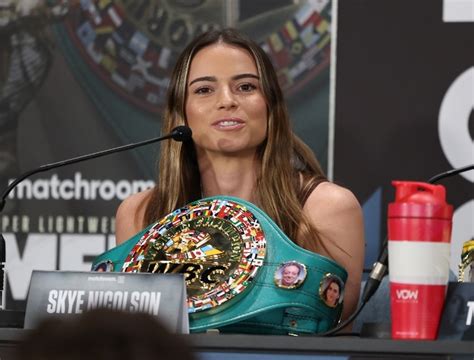 Womens Boxing Could Join The Saudi Revolution Via Skye Nicolson Raven