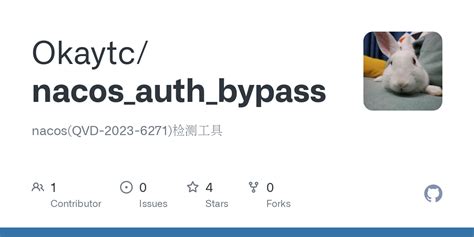 Nacos Auth Bypass Nacos Auth Bypass Py At Main Okaytc Nacos Auth