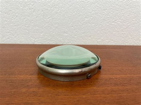 Massive Glas Tischlupe Industrie Design Lupe Konvexe Linse Kaufen Auf Ricardo