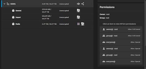 Reset Root Dataset Permissions To Scale Default Truenas General